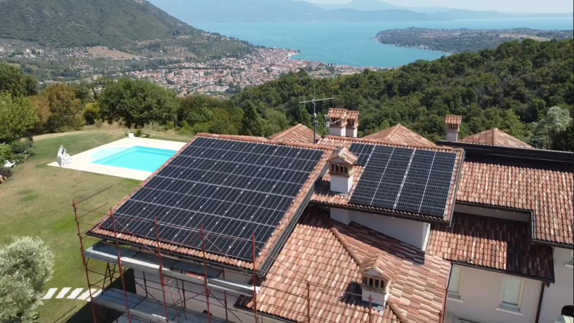 Impianto residenziale a SALO’ (BS) – Progetti – Saiel 100% Elettrico